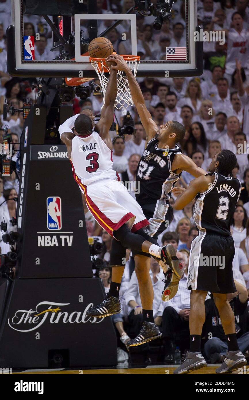 NO FILM, NO VIDEO, NO TV, NO DOCUMENTARY - The Miami Heat's Dwyane Wade ...