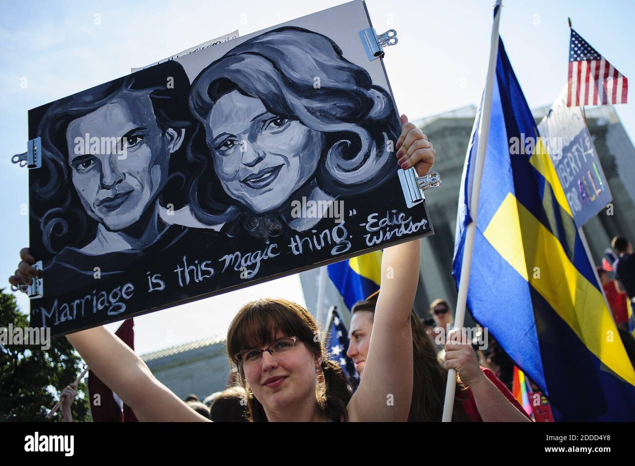 Edie windsor and thea spyer hi-res stock photography and images - Alamy