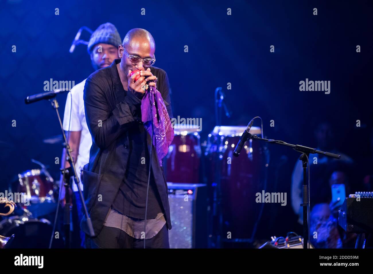 Mos Def performing in concert as part of the 52nd Montreux Jazz ...