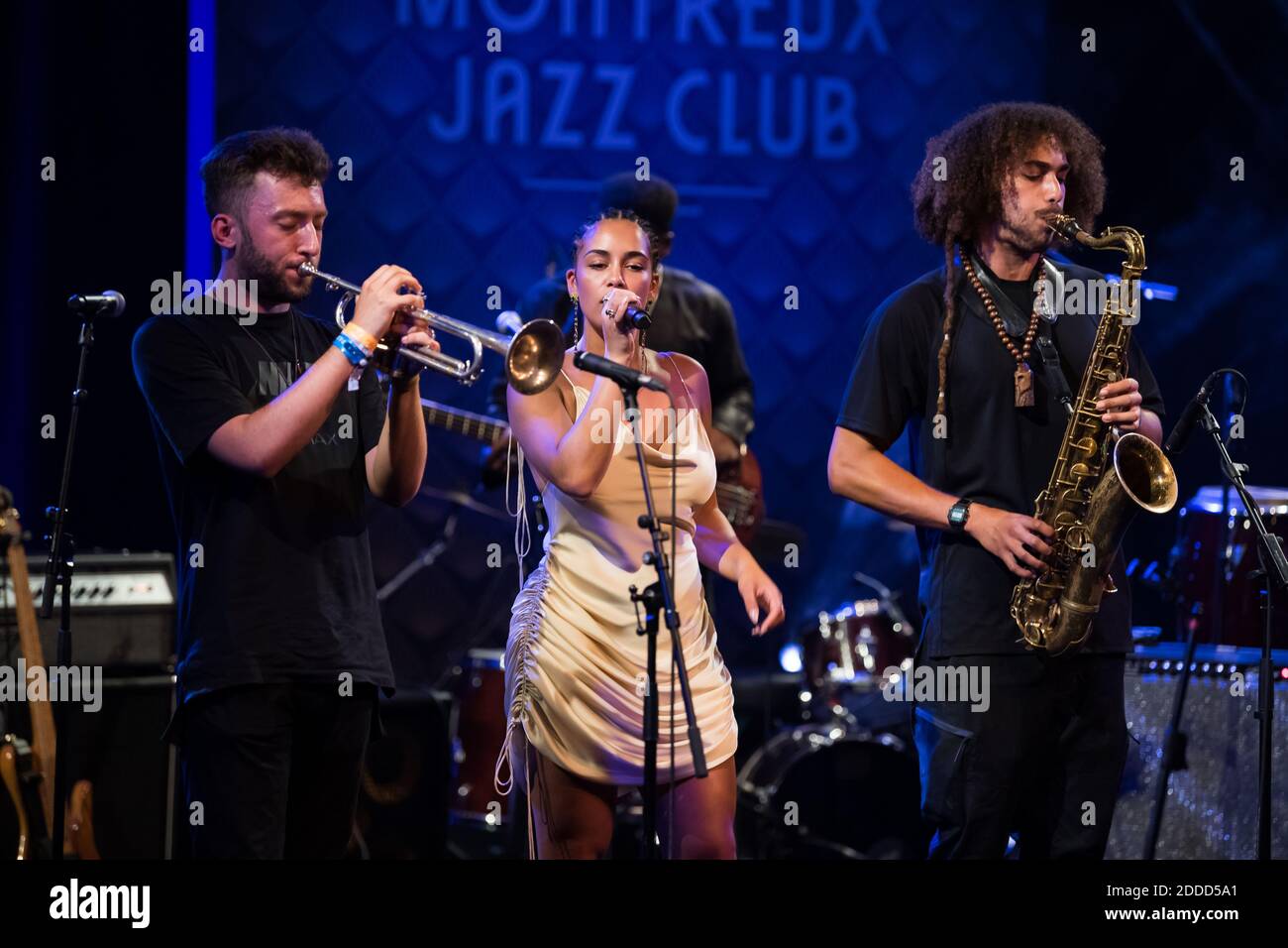 Jorja Smith performing in concert as part of the 52nd Montreux Jazz ...