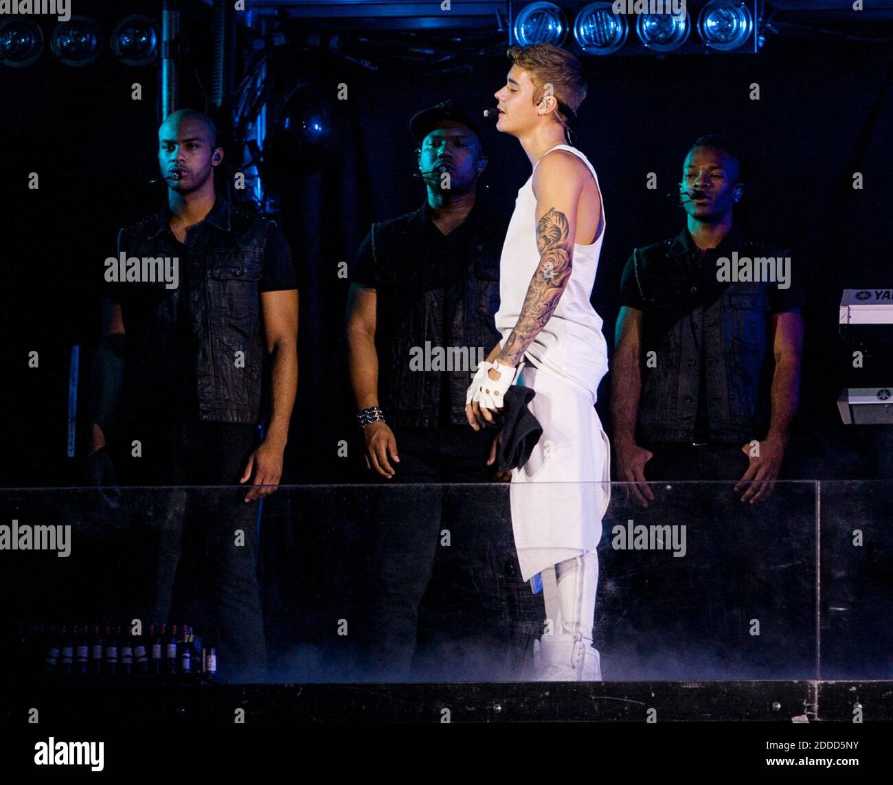 NO FILM, NO VIDEO, NO TV, NO DOCUMENTARY - Justin Bieber performs in ...