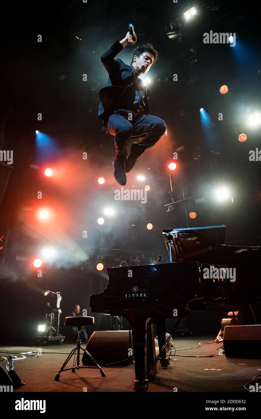Jamie Cullum performing in concert as part of the 52nd Montreux Jazz ...