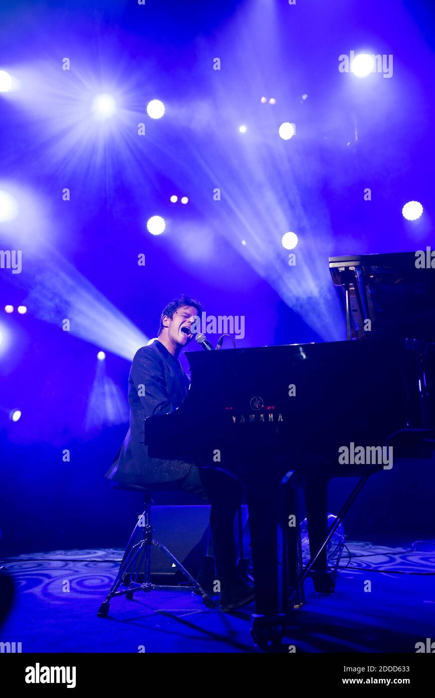 Jamie Cullum performing in concert as part of the 52nd Montreux Jazz ...