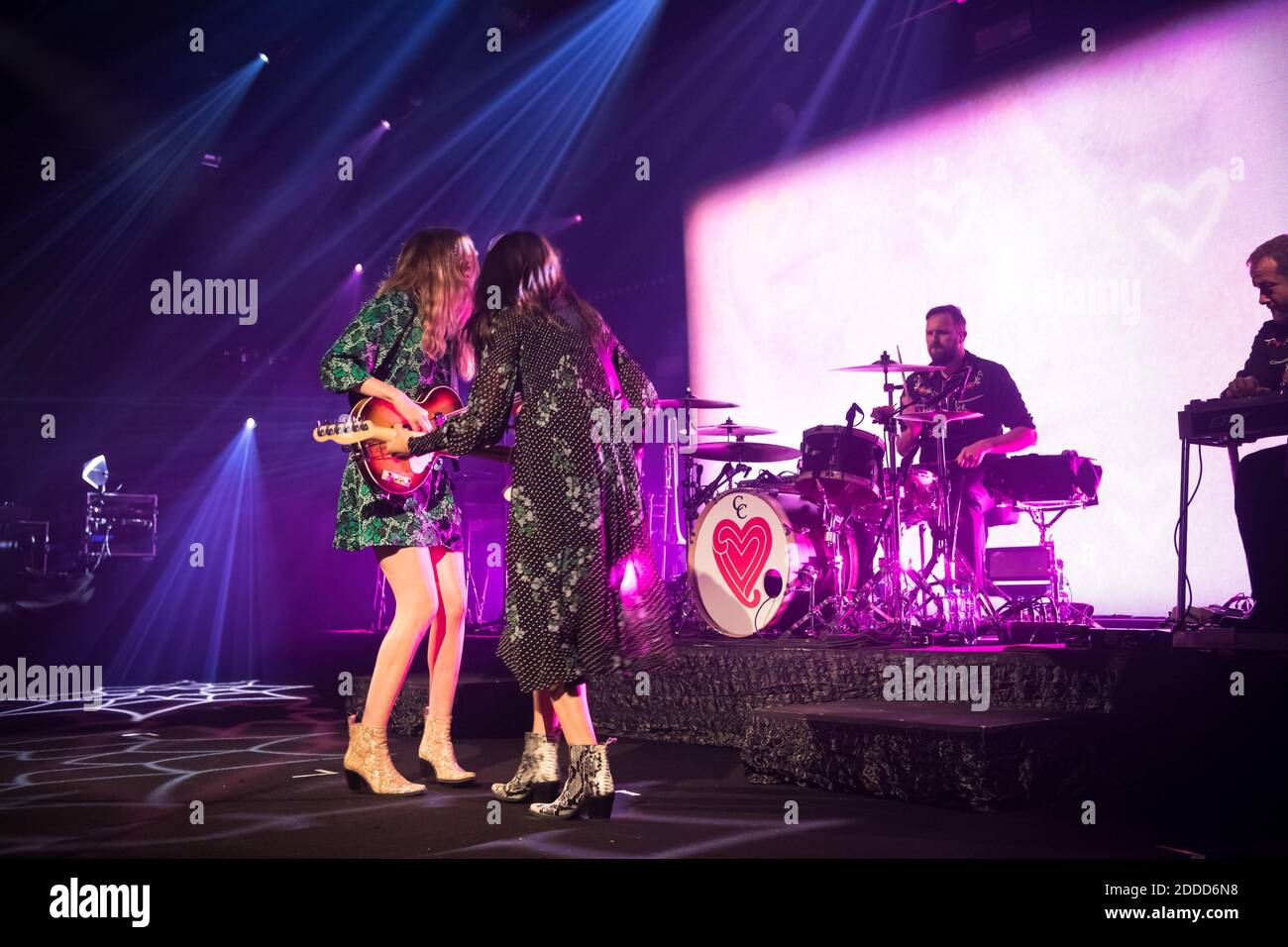 First Aid Kit performing in concert as part of the 52nd Montreux Jazz ...