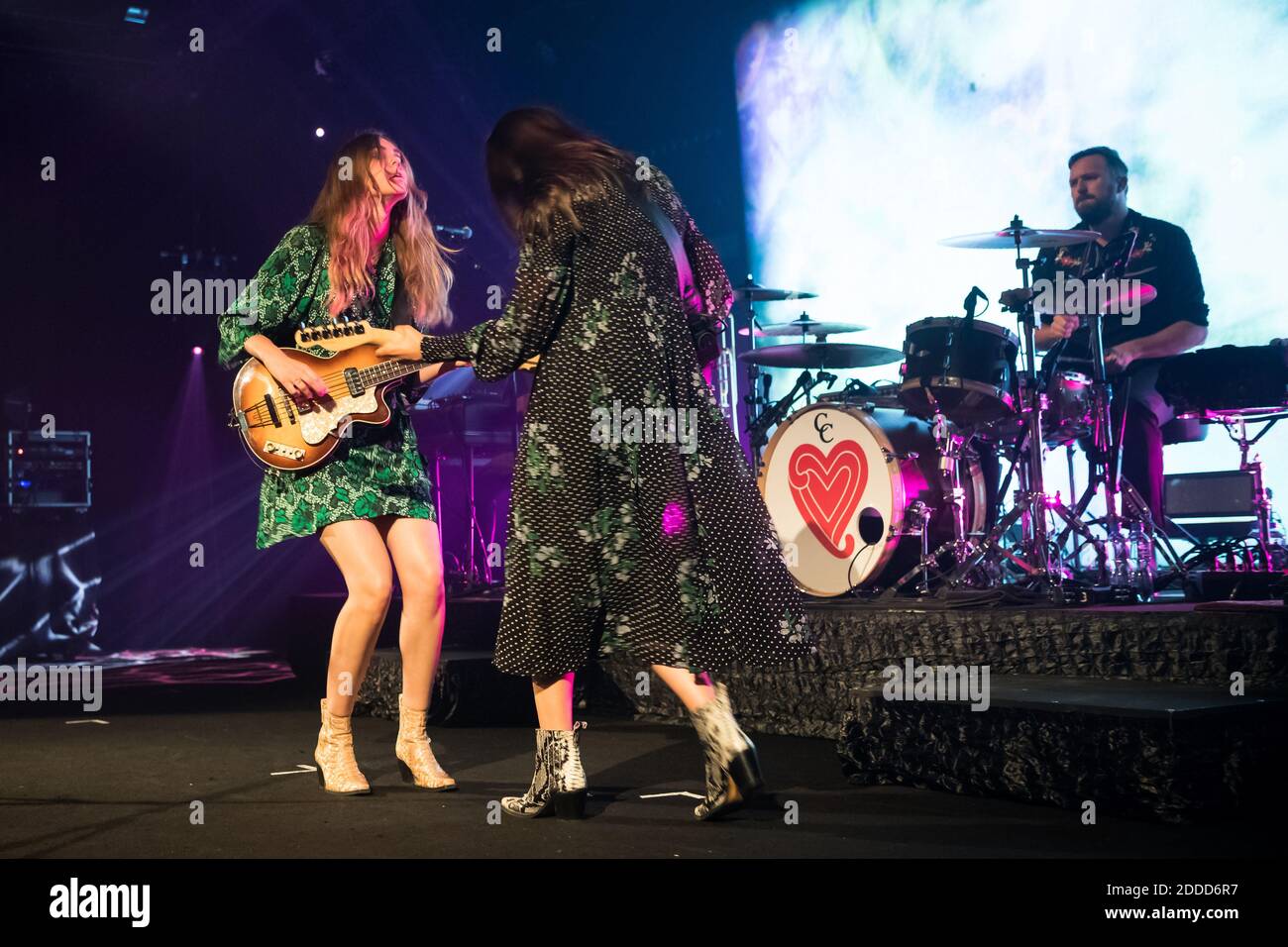 First Aid Kit performing in concert as part of the 52nd Montreux Jazz ...