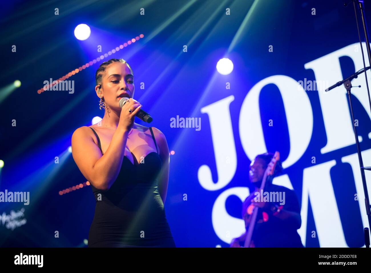 Jorja Smith performing in concert as part of the 52nd Montreux Jazz ...