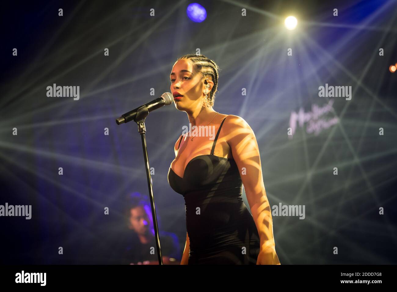 Jorja Smith performing in concert as part of the 52nd Montreux Jazz ...