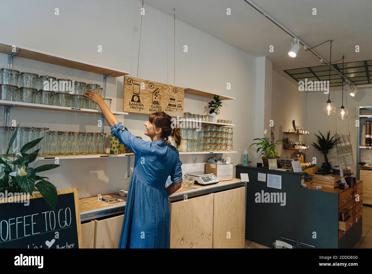 Female owner sustainable plastic hi-res stock photography and images ...