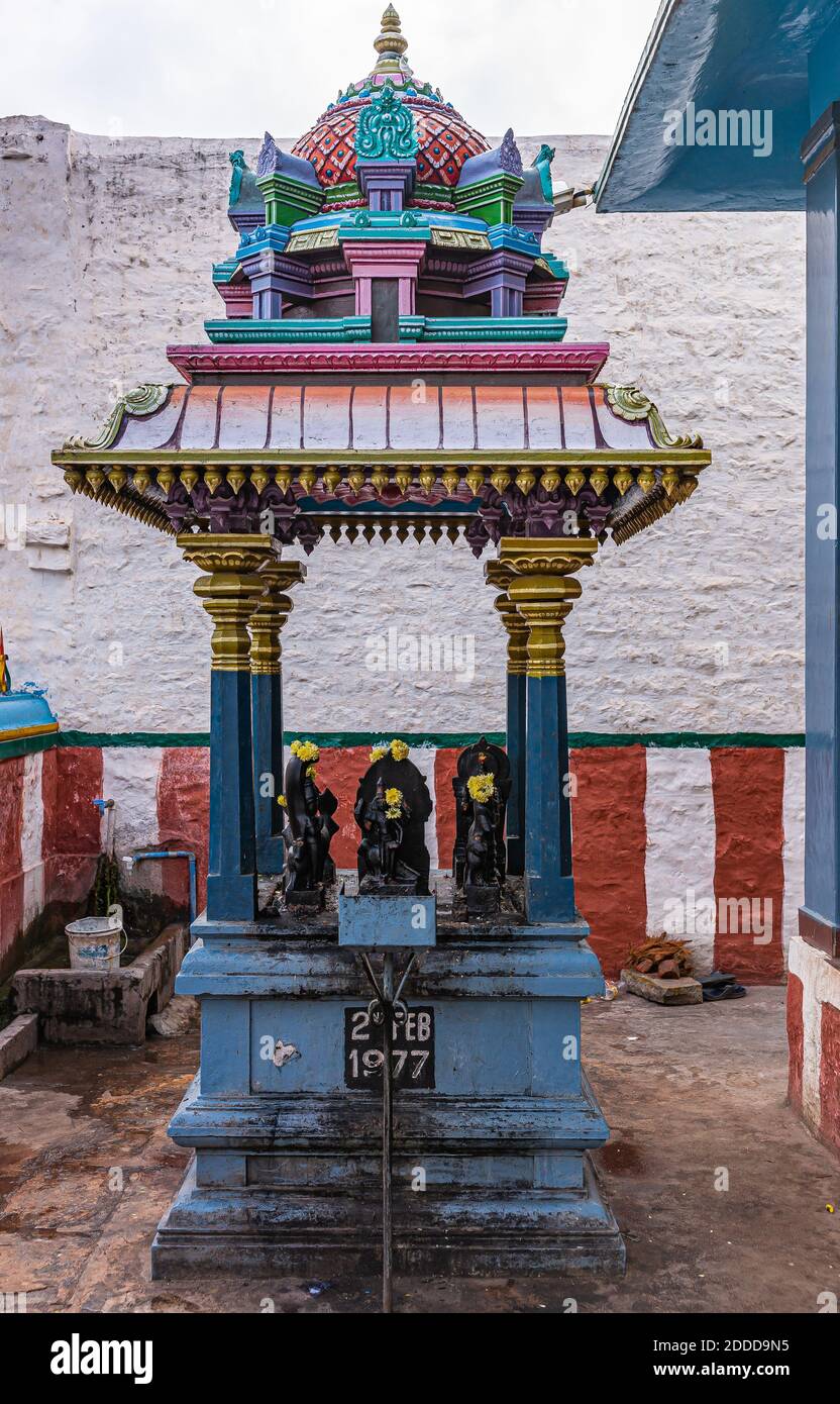 Kadirampura, Karnataka, India - November 4, 2013: Sri Murugan Temple ...
