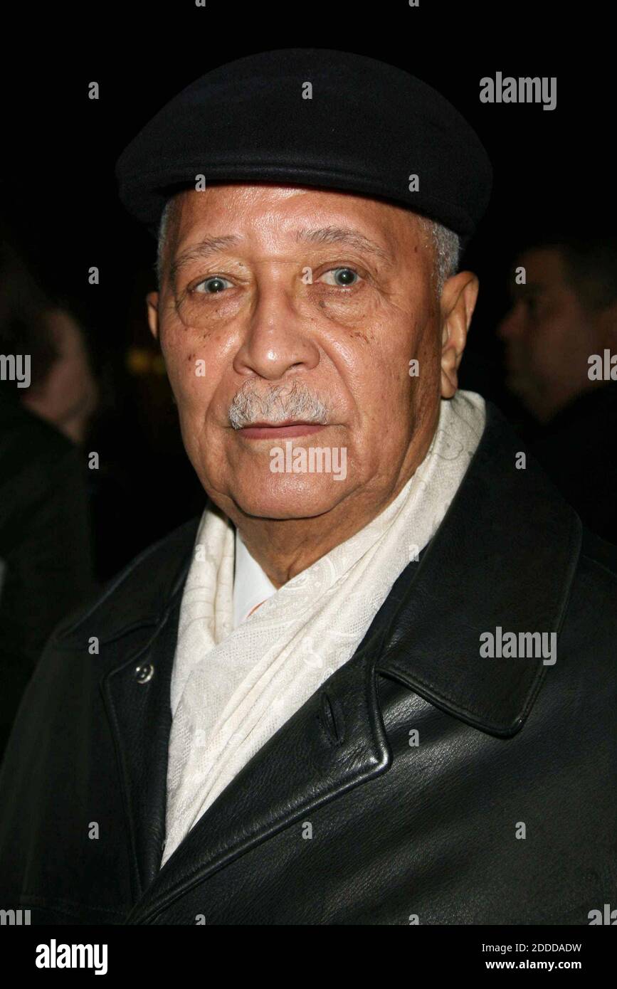 David Dinkins attends the opening night party for "Talk Radio" at Bar ...