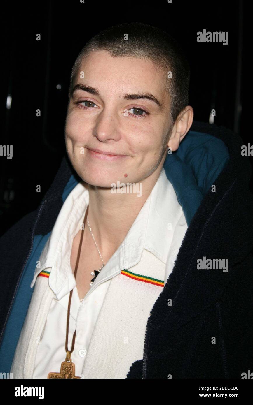 Sinead O'Connor at the "Late Show with David Letterman" stage door at ...