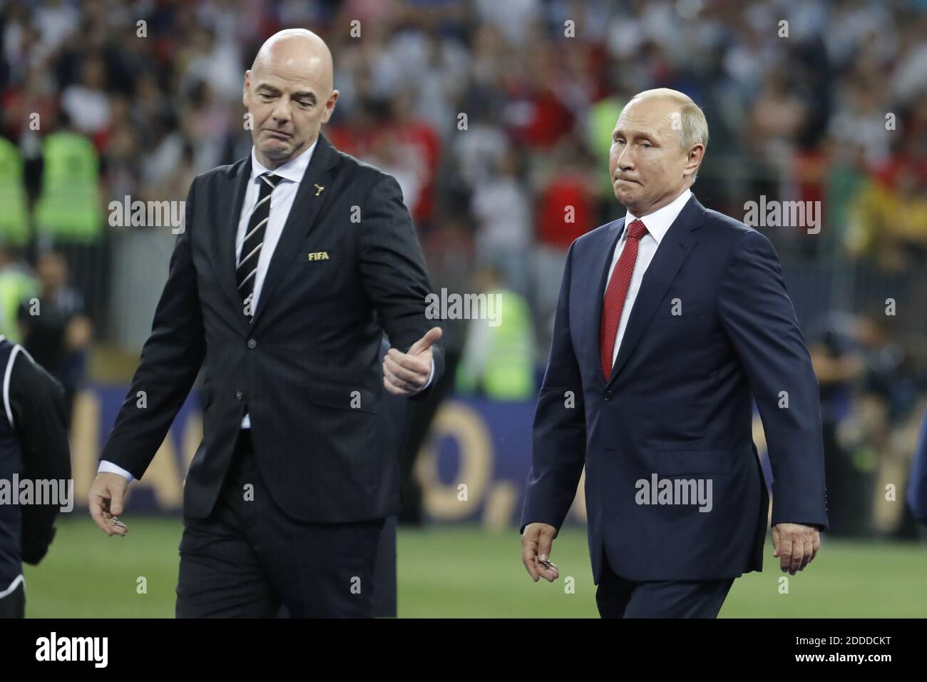 Vladimir poutine gianni infantino hi-res stock photography and images ...