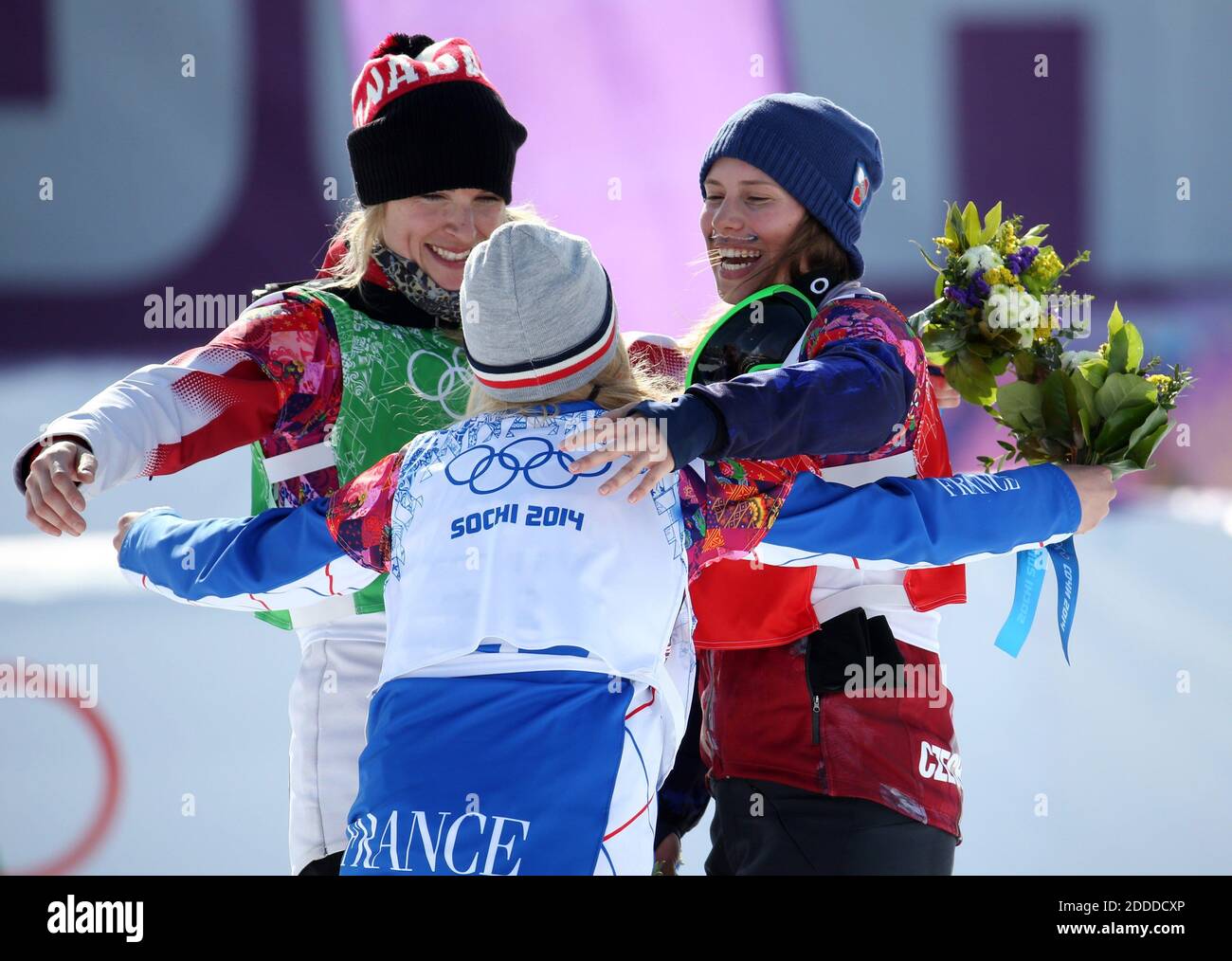 NO FILM, NO VIDEO, NO TV, NO DOCUMENTARY - Silver medalist Dominique ...