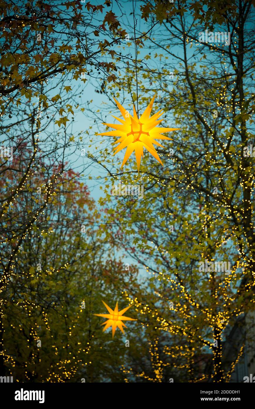 Tree shaped decorations hi-res stock photography and images - Alamy