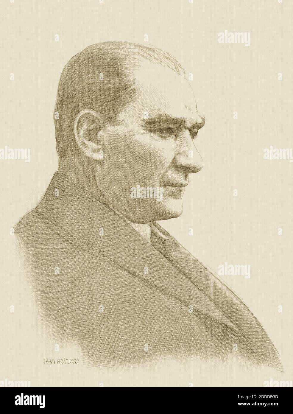 Ataturk drawing hi-res stock photography and images - Alamy