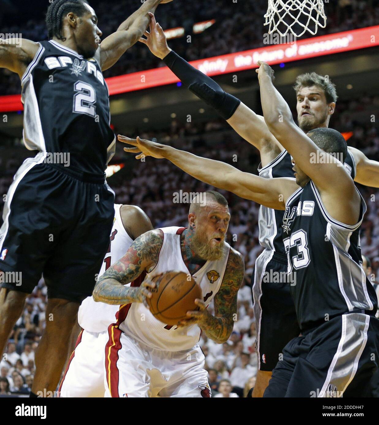 NO FILM, NO VIDEO, NO TV, NO DOCUMENTARY - Miami Heat forward Chris ...