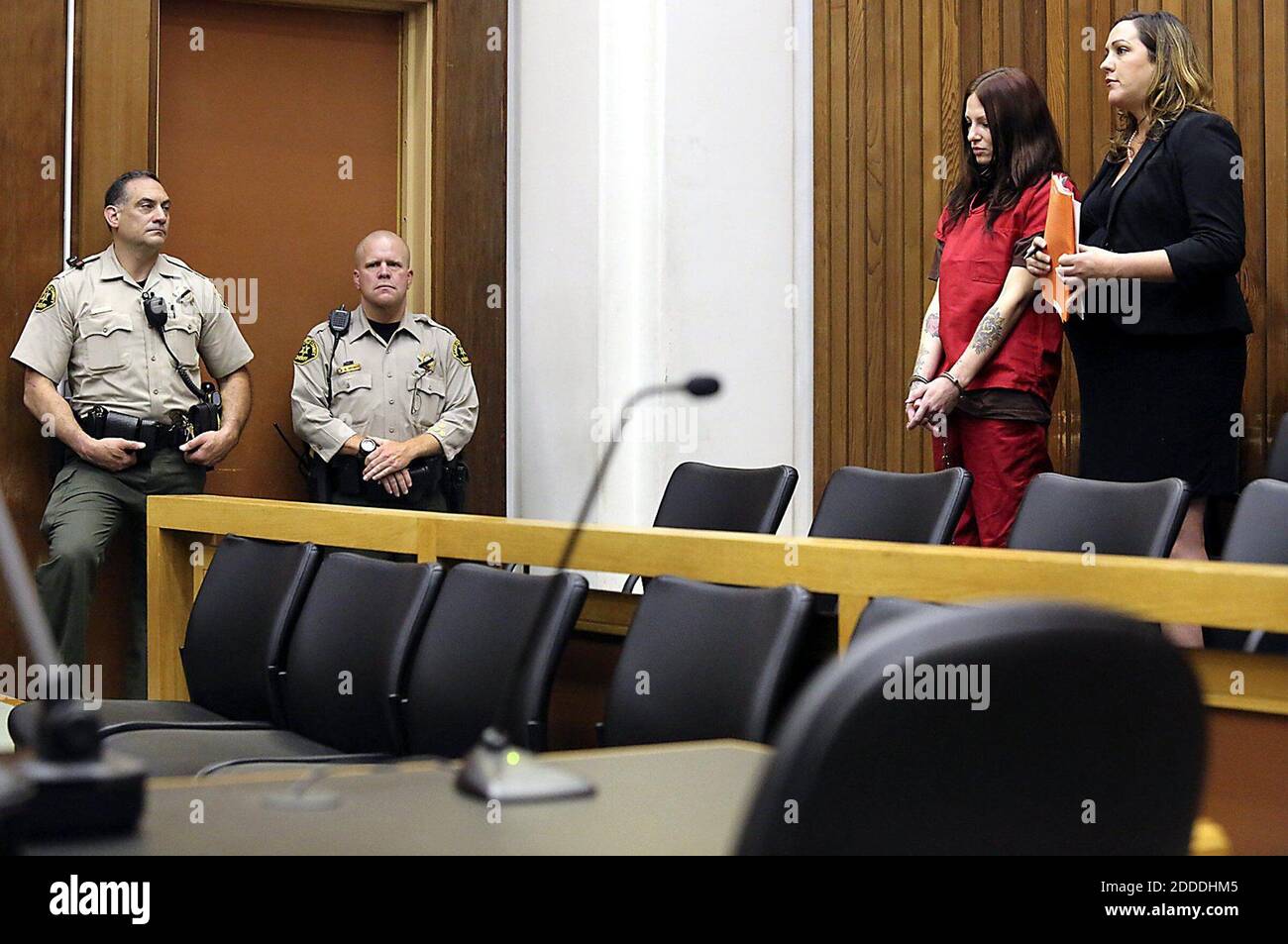 NO FILM, NO VIDEO, NO TV, NO DOCUMENTARY - Alix Tichelman, second from ...