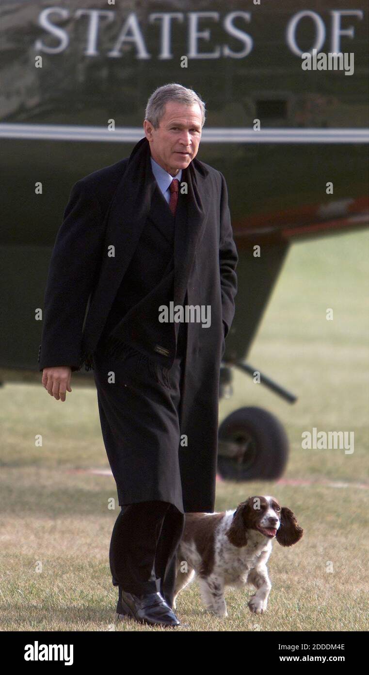 NO FILM, NO VIDEO, NO TV, NO DOCUMENTARY - President George W. Bush ...