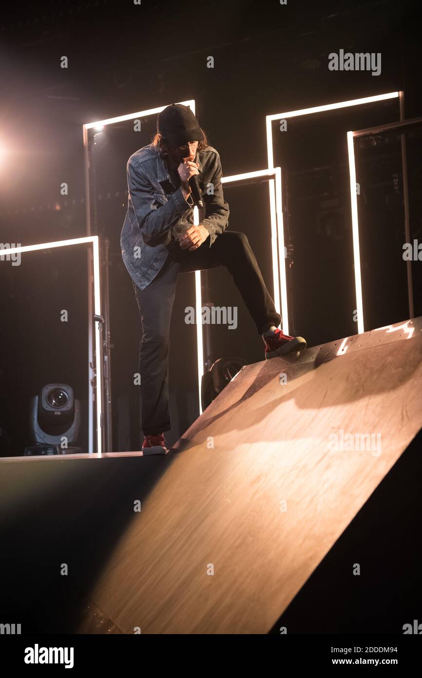 French rapper Antoine Valentinelli, better know by his stage name ...