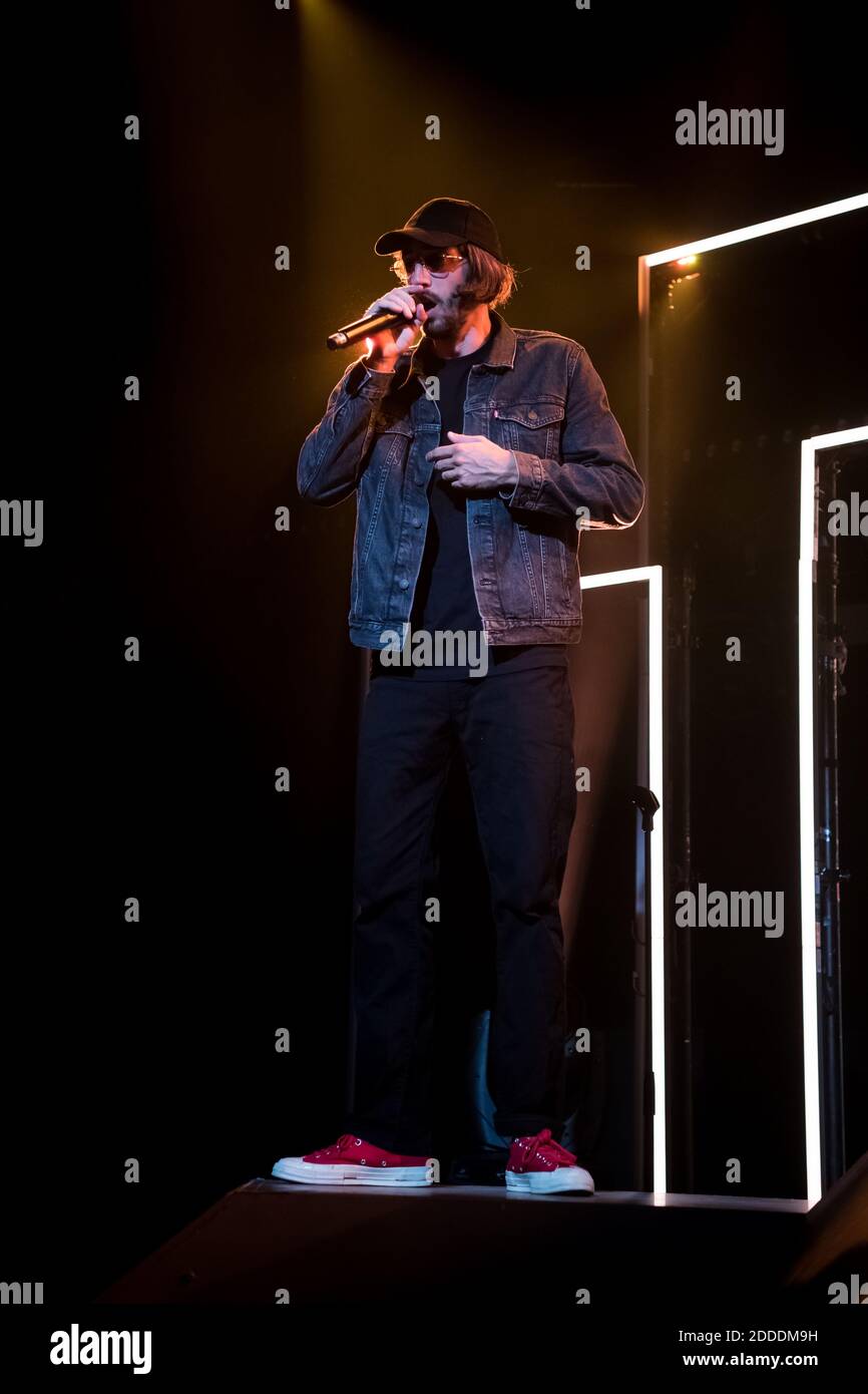 French rapper Antoine Valentinelli, better know by his stage name ...