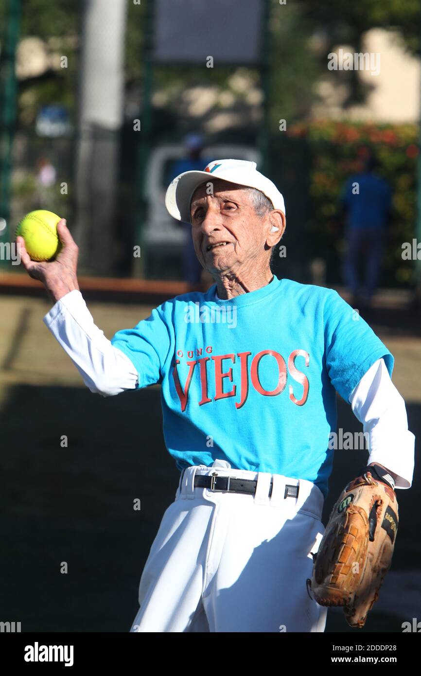 Old Men Playing Baseball