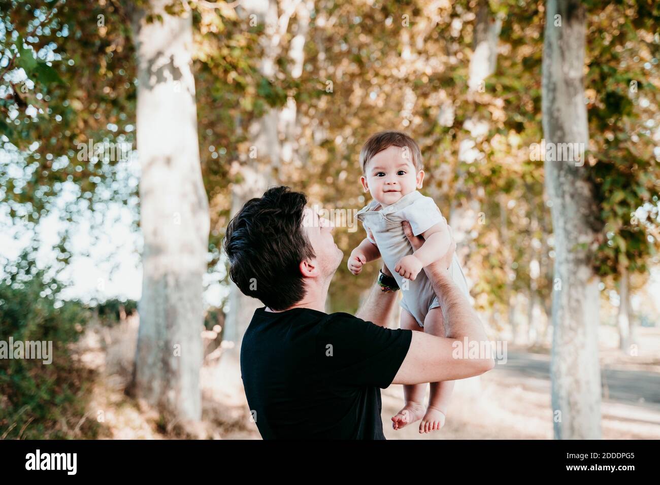 Father playing with baby son hi-res stock photography and images - Alamy
