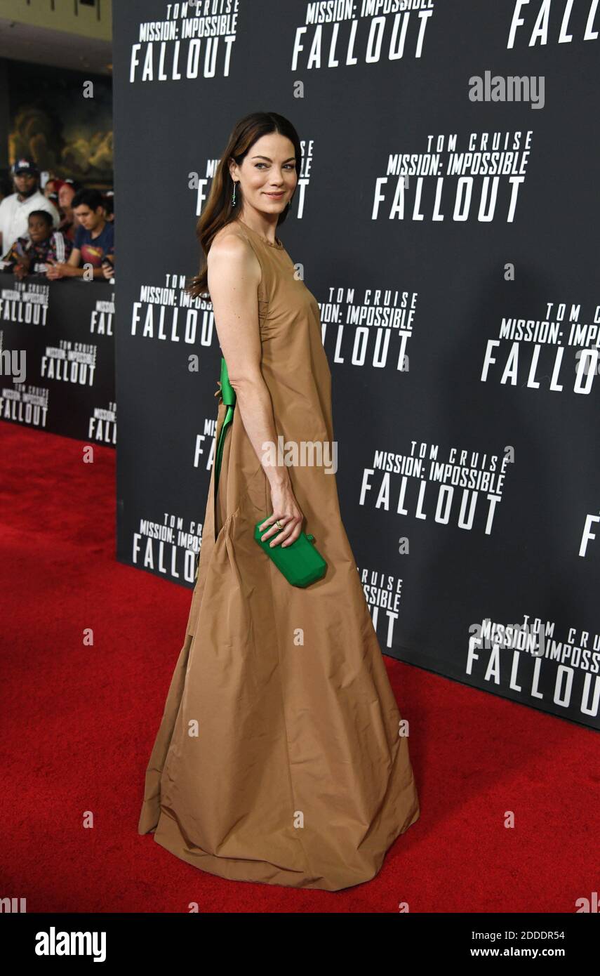 Actress Michelle Monaghan poses for a picture during the U.S Premiere ...