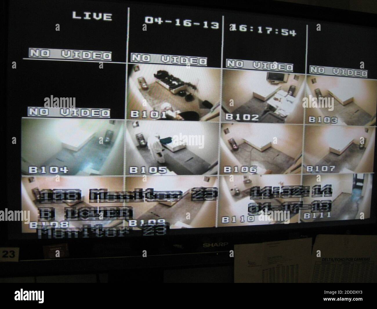 Tv in prison cell hi-res stock photography and images - Alamy