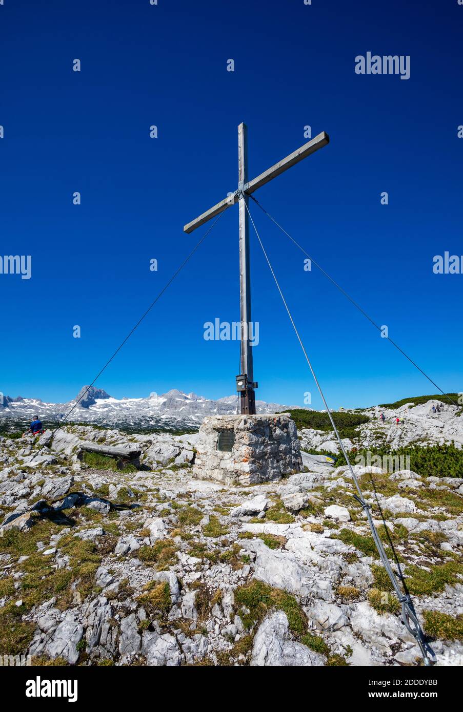 Heilbronner Cross standing against clear blue sky Stock Photo - Alamy