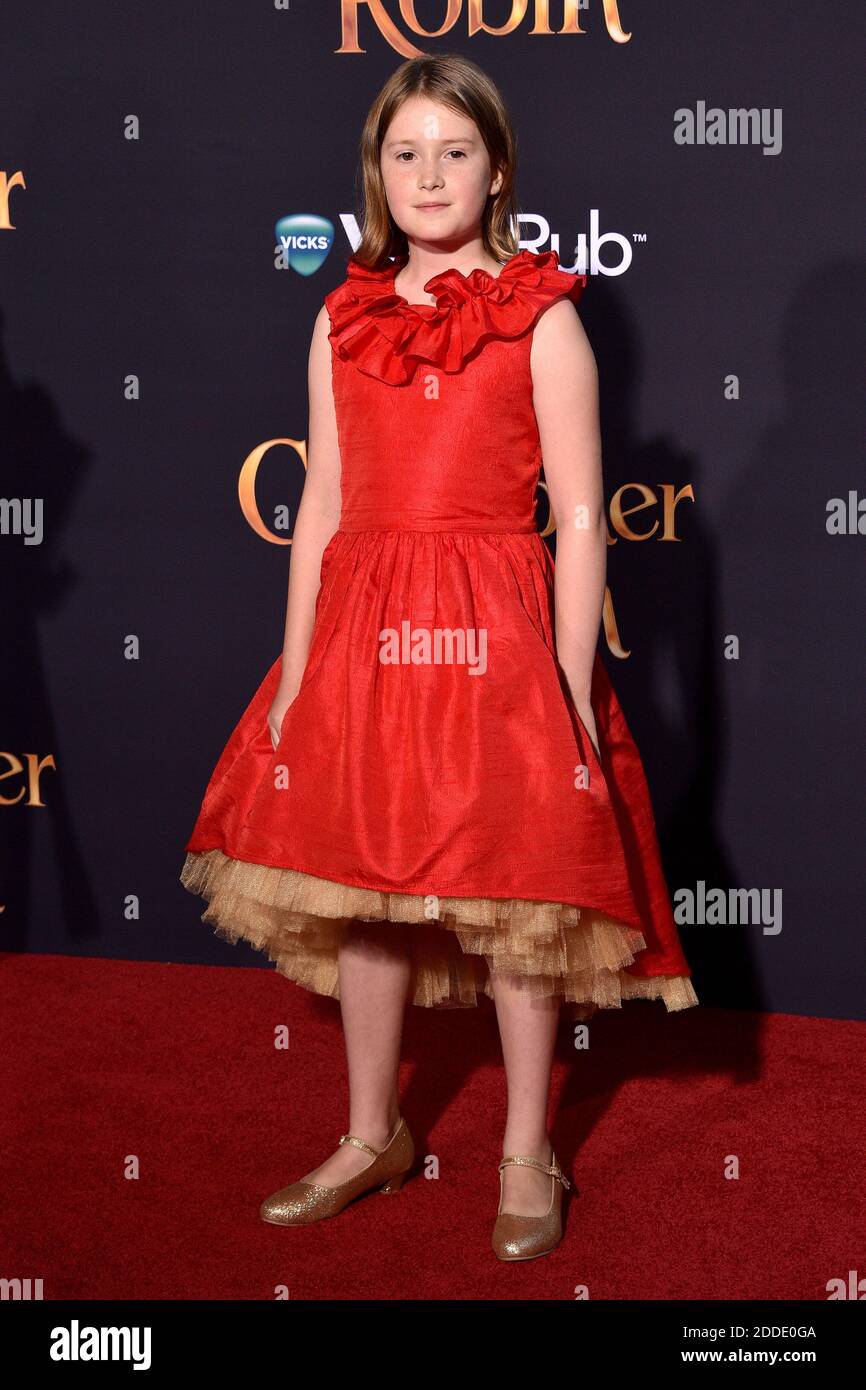 Bronte Carmichael attends the premiere of Disney's 'Christopher Robin ...