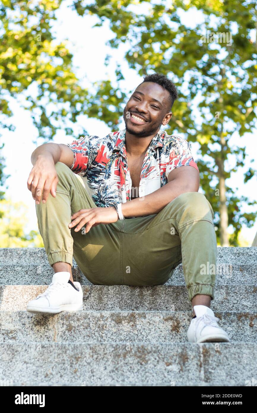 Steps smile hi-res stock photography and images - Alamy