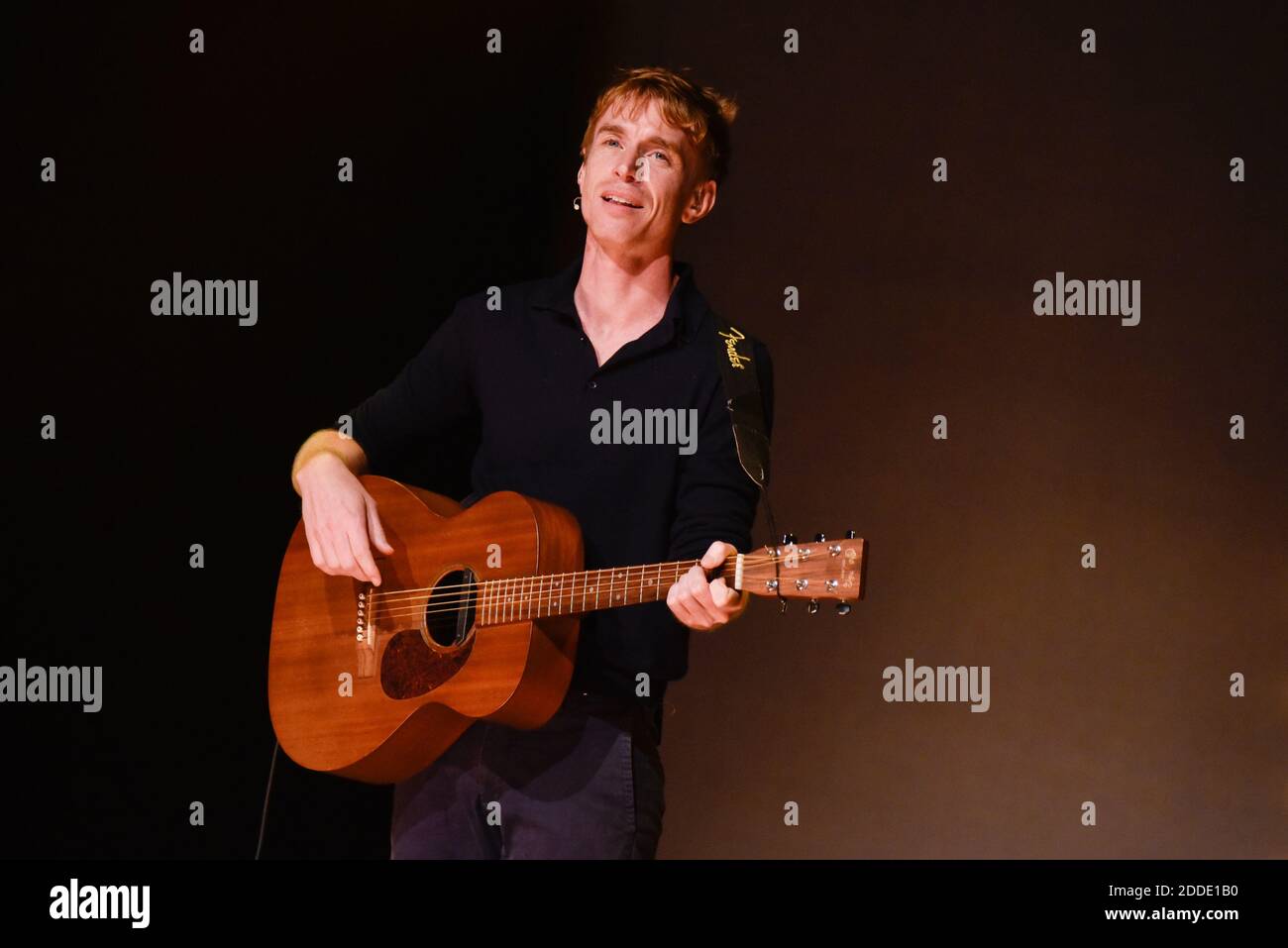 Ben Mazue (Benjamin Mazuet) performs at the Francofolies Festival in La ...