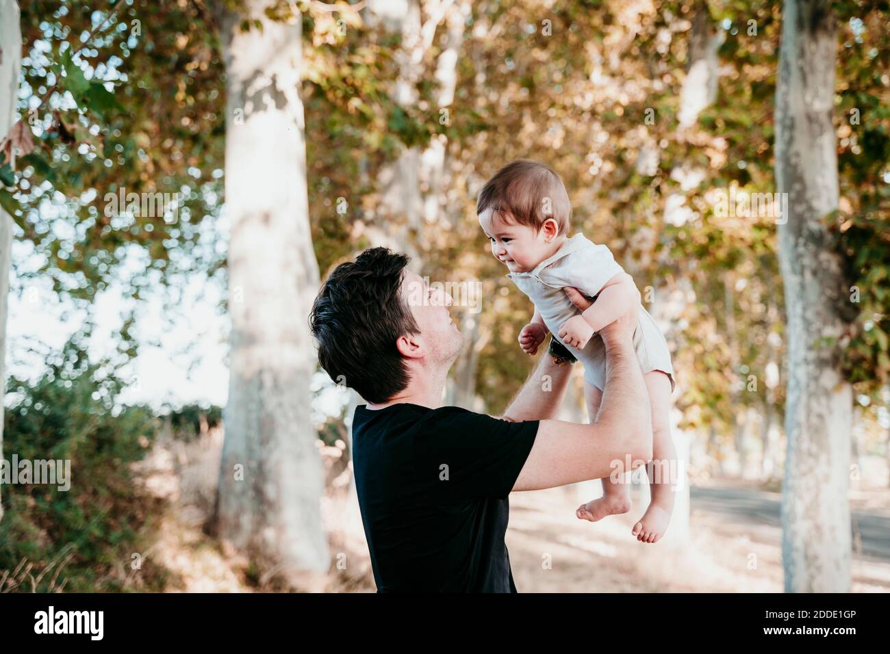 Baby is standing hi-res stock photography and images - Alamy