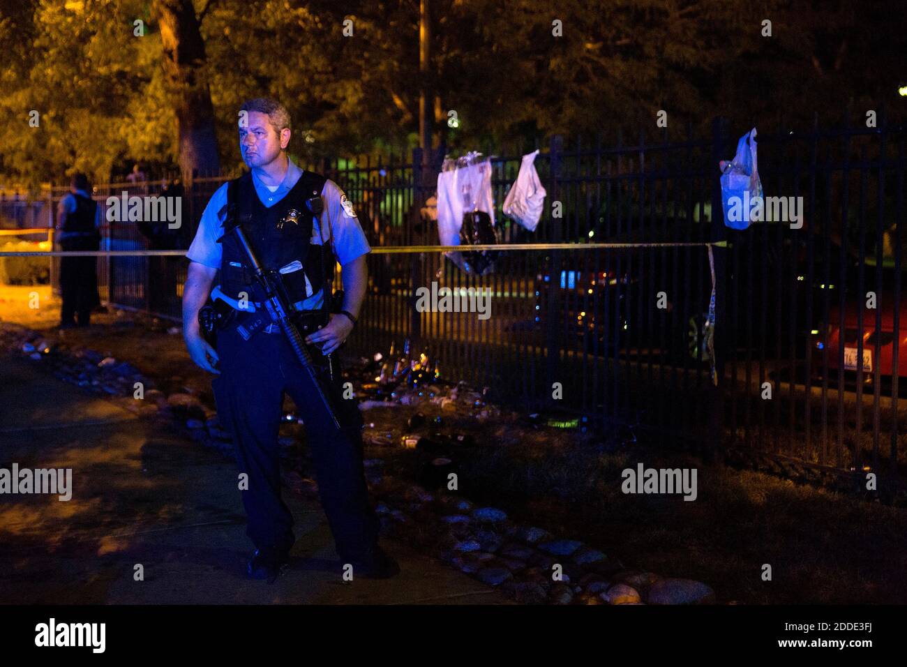 NO FILM, NO VIDEO, NO TV, NO DOCUMENTARY - A member of the Chicago ...