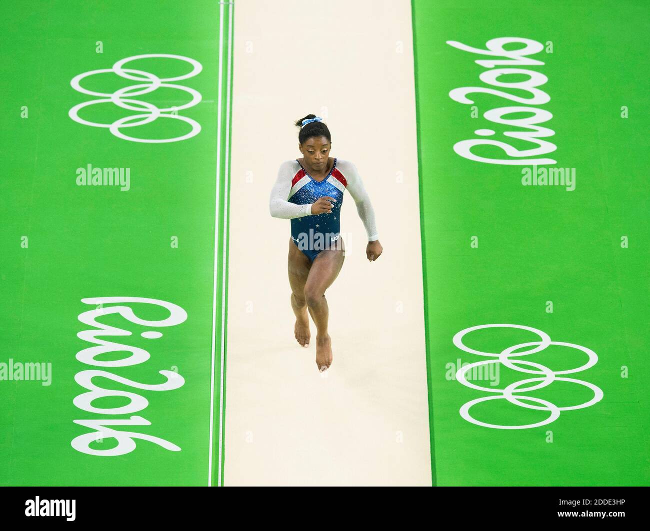 NO FILM, NO VIDEO, NO TV, NO DOCUMENTARY - U.S. gymnast Simone Biles ...