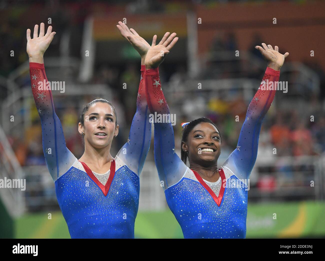 NO FILM, NO VIDEO, NO TV, NO DOCUMENTARY - U.S. gymnasts Alexandra ...