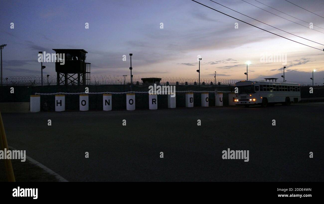 NO FILM, NO VIDEO, NO TV, NO DOCUMENTARY - Camp Delta -- no detainees ...