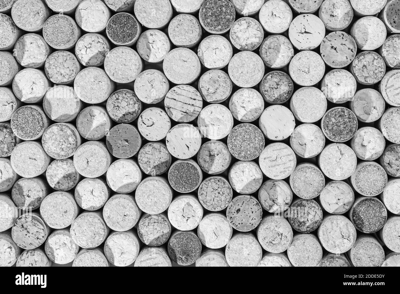 Wine cork pattern Black and White Stock Photos & Images - Alamy