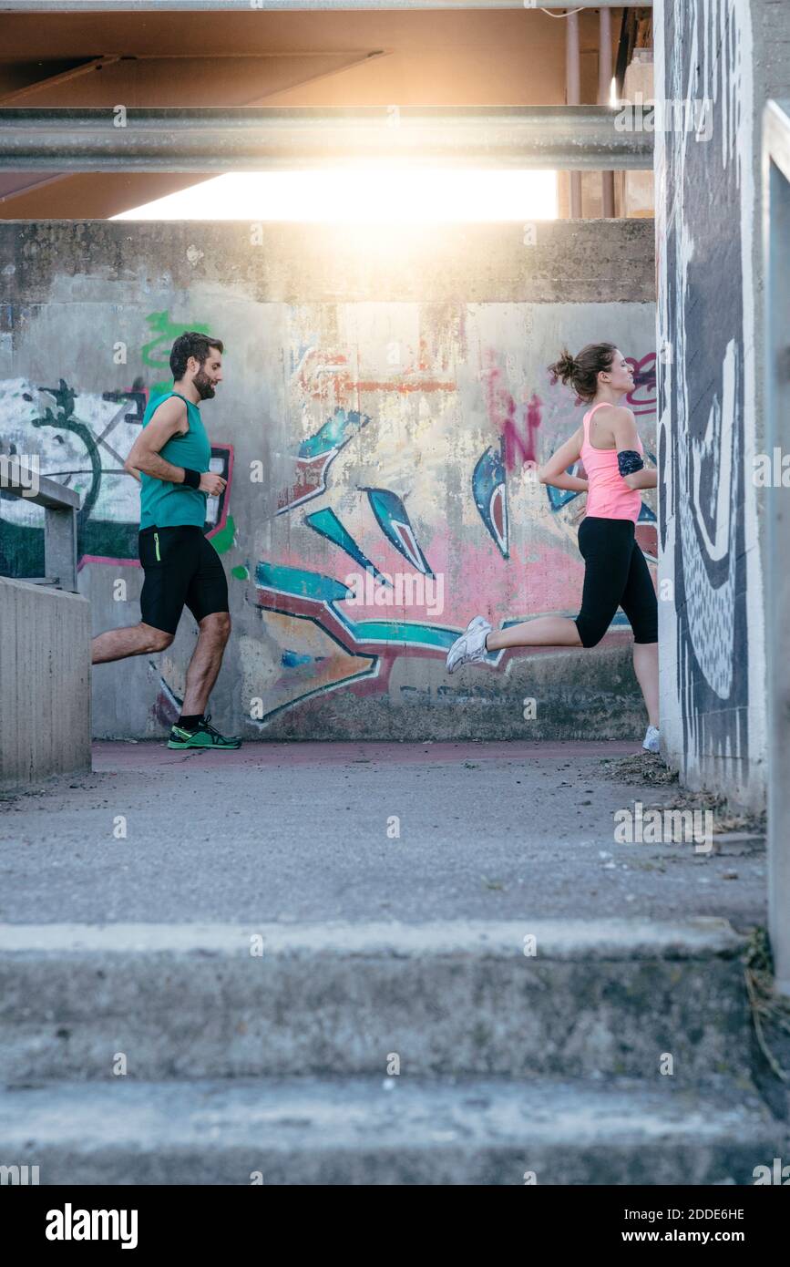 Graffiti on wall hi-res stock photography and images - Alamy