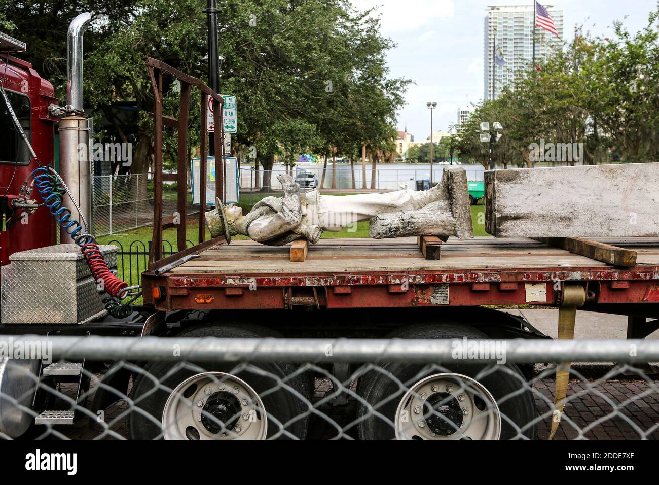 NO FILM, NO VIDEO, NO TV, NO DOCUMENTARY - "Johnny Reb" rests on a ...