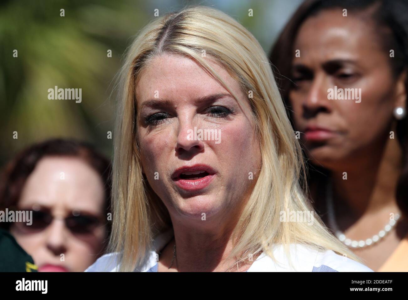 NO FILM, NO VIDEO, NO TV, NO DOCUMENTARY - Attorney General Pam Bondi ...