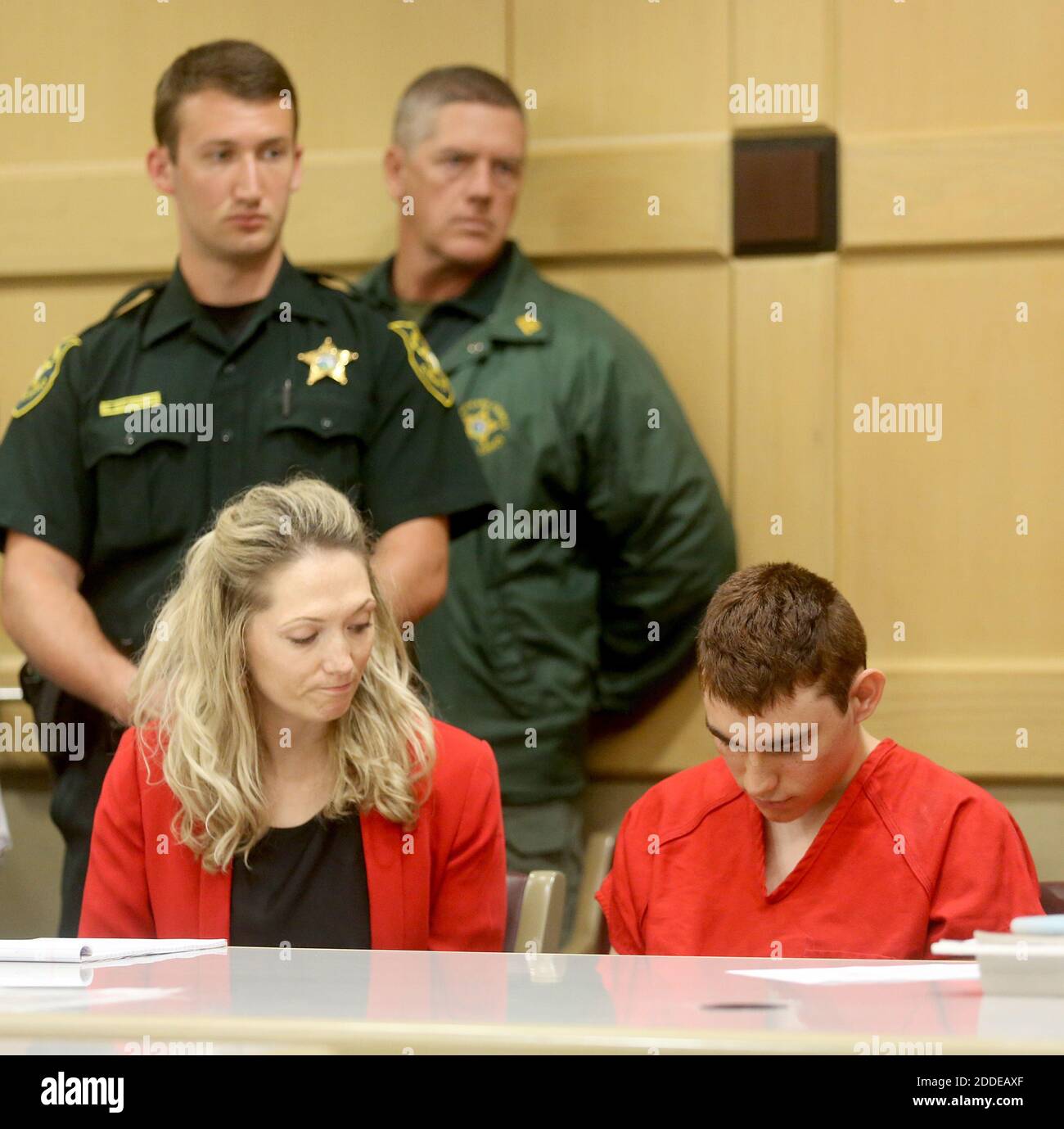 NO FILM, NO VIDEO, NO TV, NO DOCUMENTARY - Nikolas Cruz appears in ...