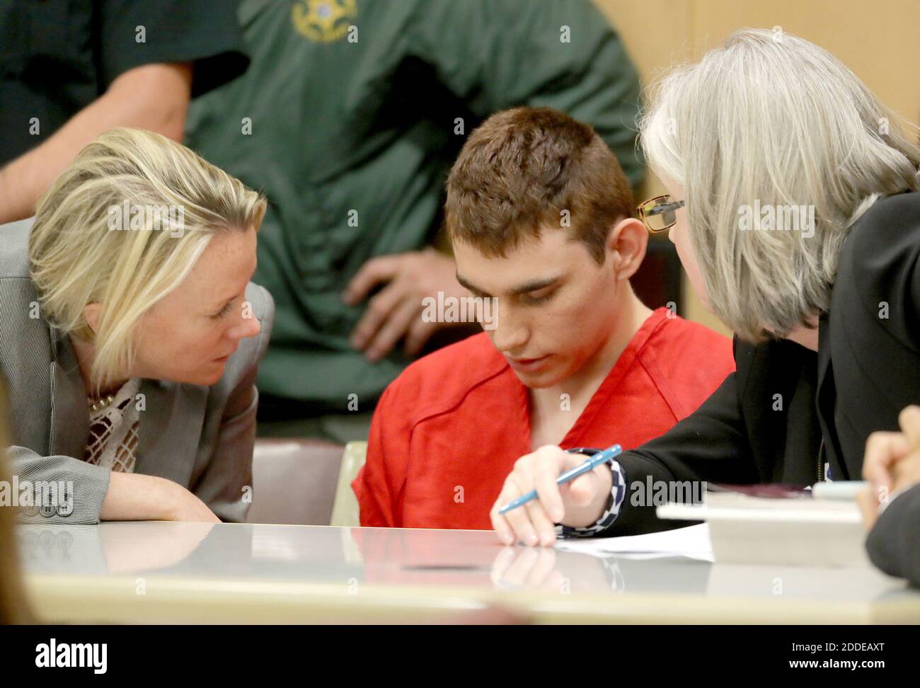 NO FILM, NO VIDEO, NO TV, NO DOCUMENTARY - Nikolas Cruz appears in ...