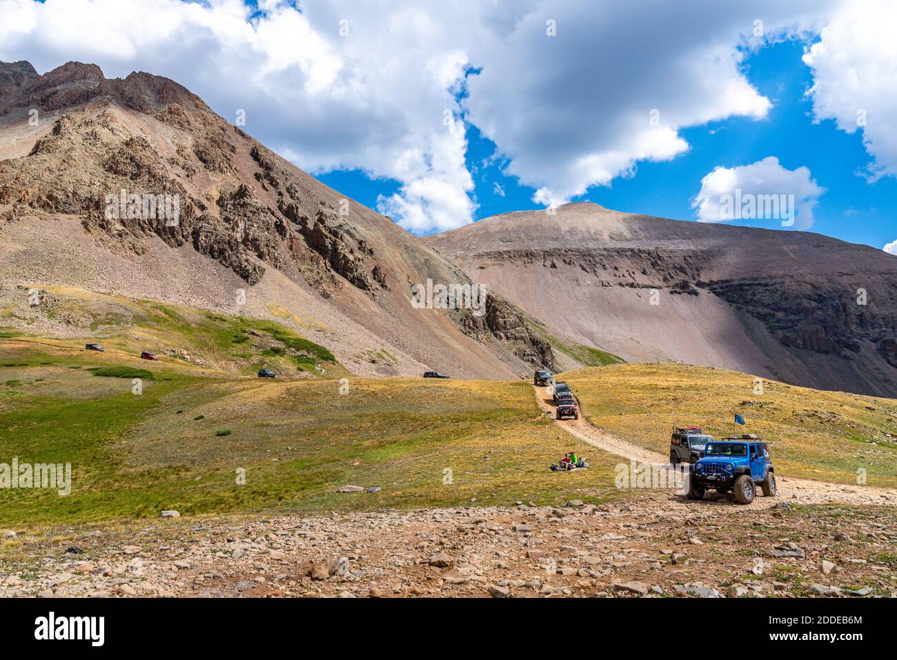 Taking A Ride Through SW Colorado Stock Photo - Alamy