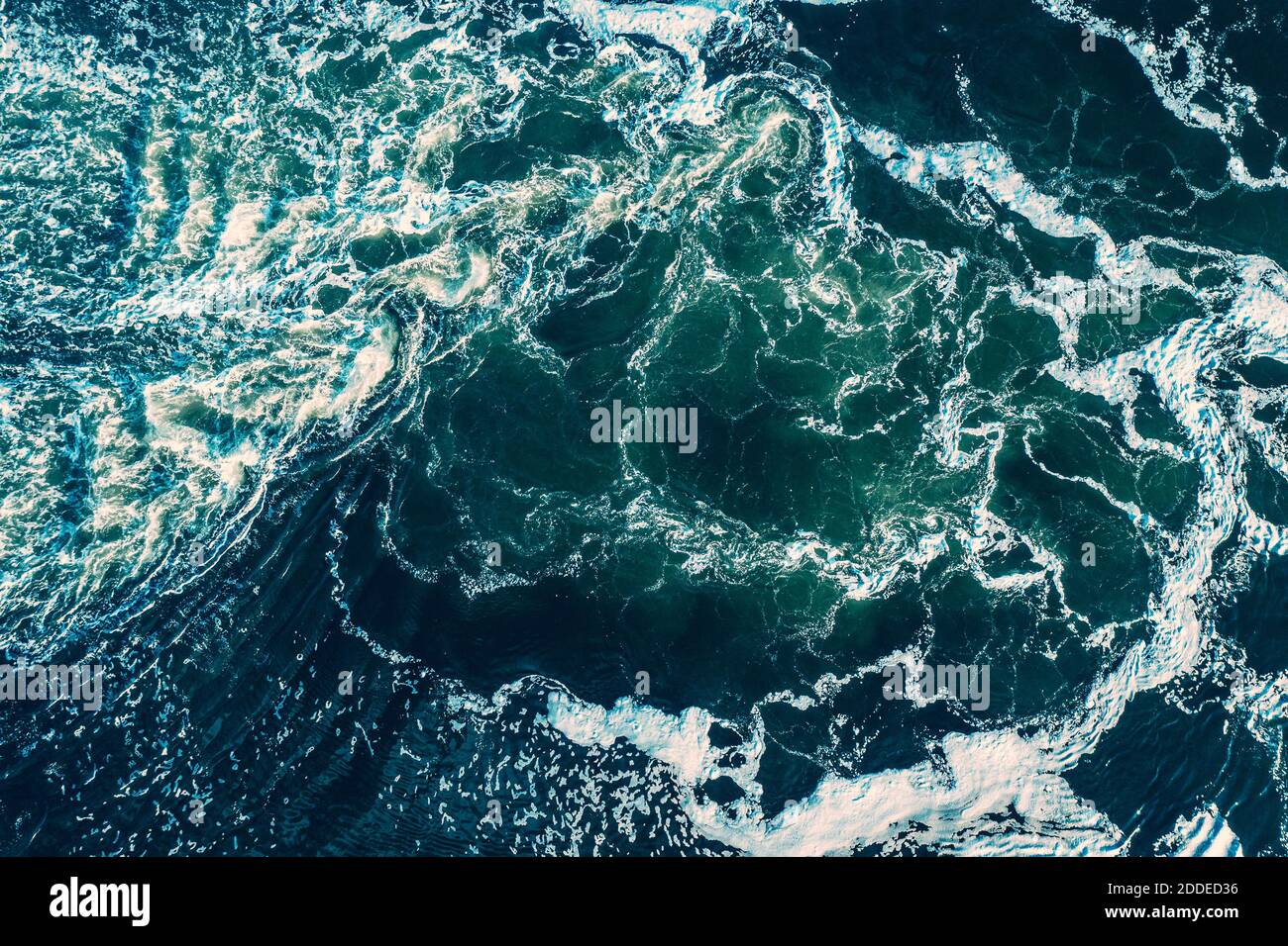 Sea water, top view. Abstract wave liquid background of stormy ocean ...