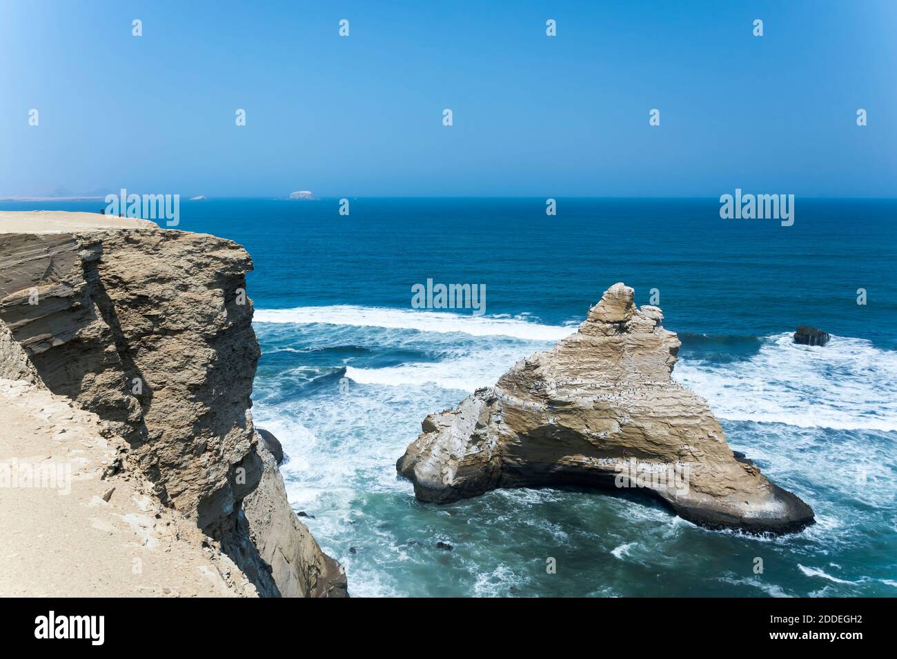 Paracas National Reserve sits near Pisco city on Peru's south coast. It ...
