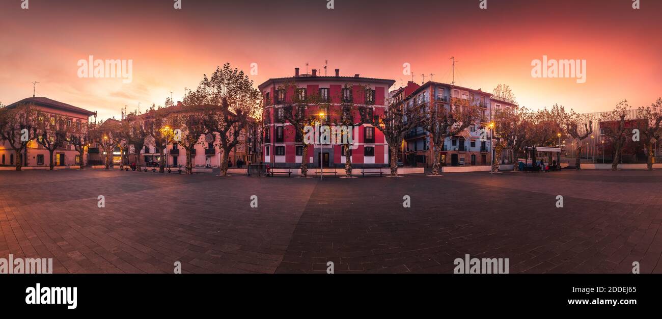 View of Irun city, at the Basque Country Stock Photo - Alamy
