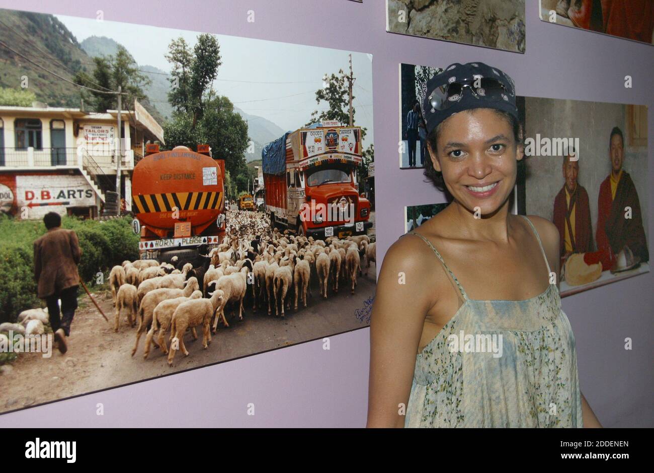 Miami Beach, FL 5-16-2002 Erin Cosby (daughter of Bill Cosby) poses ...