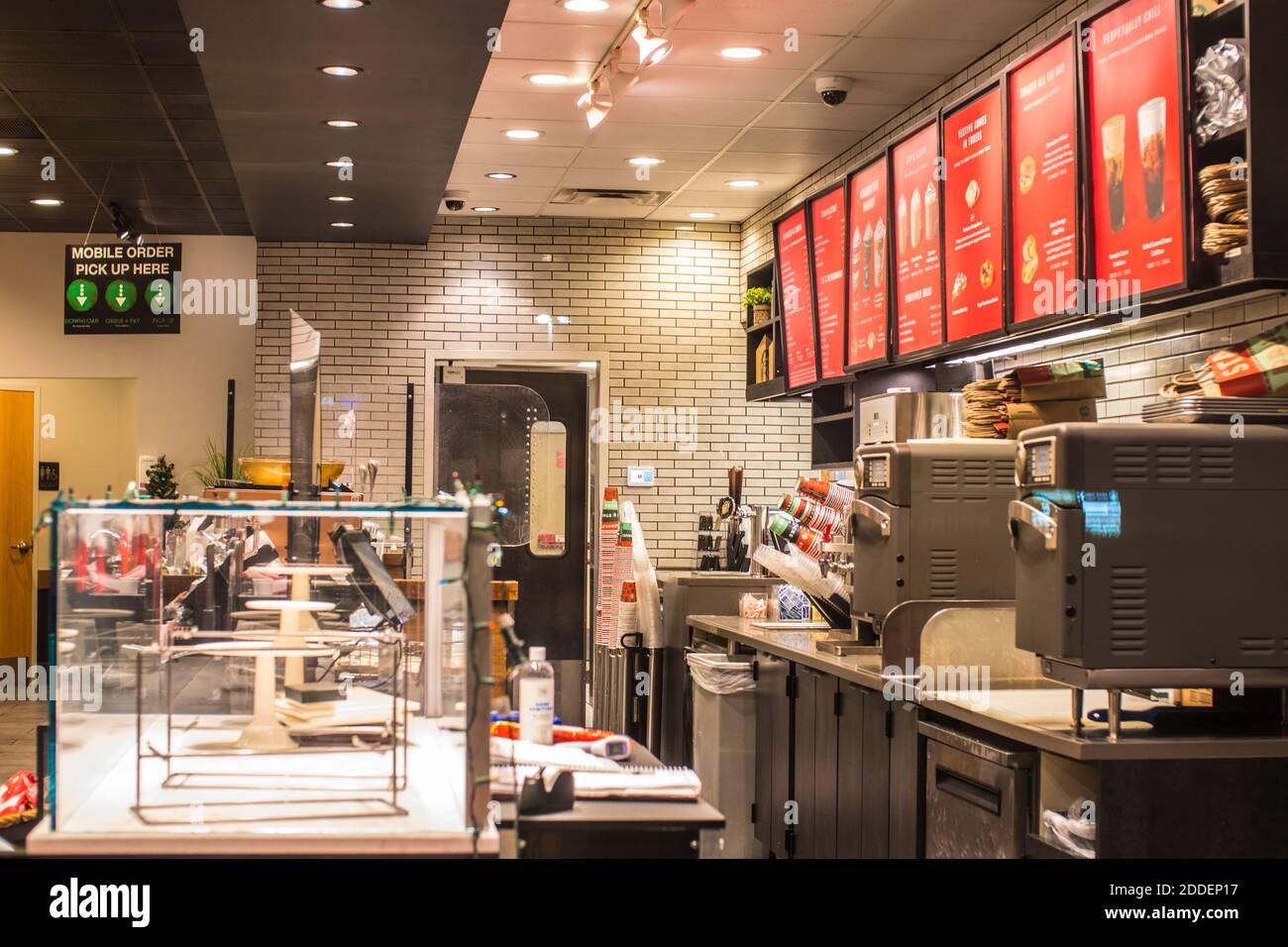 Starbucks Inside Counter