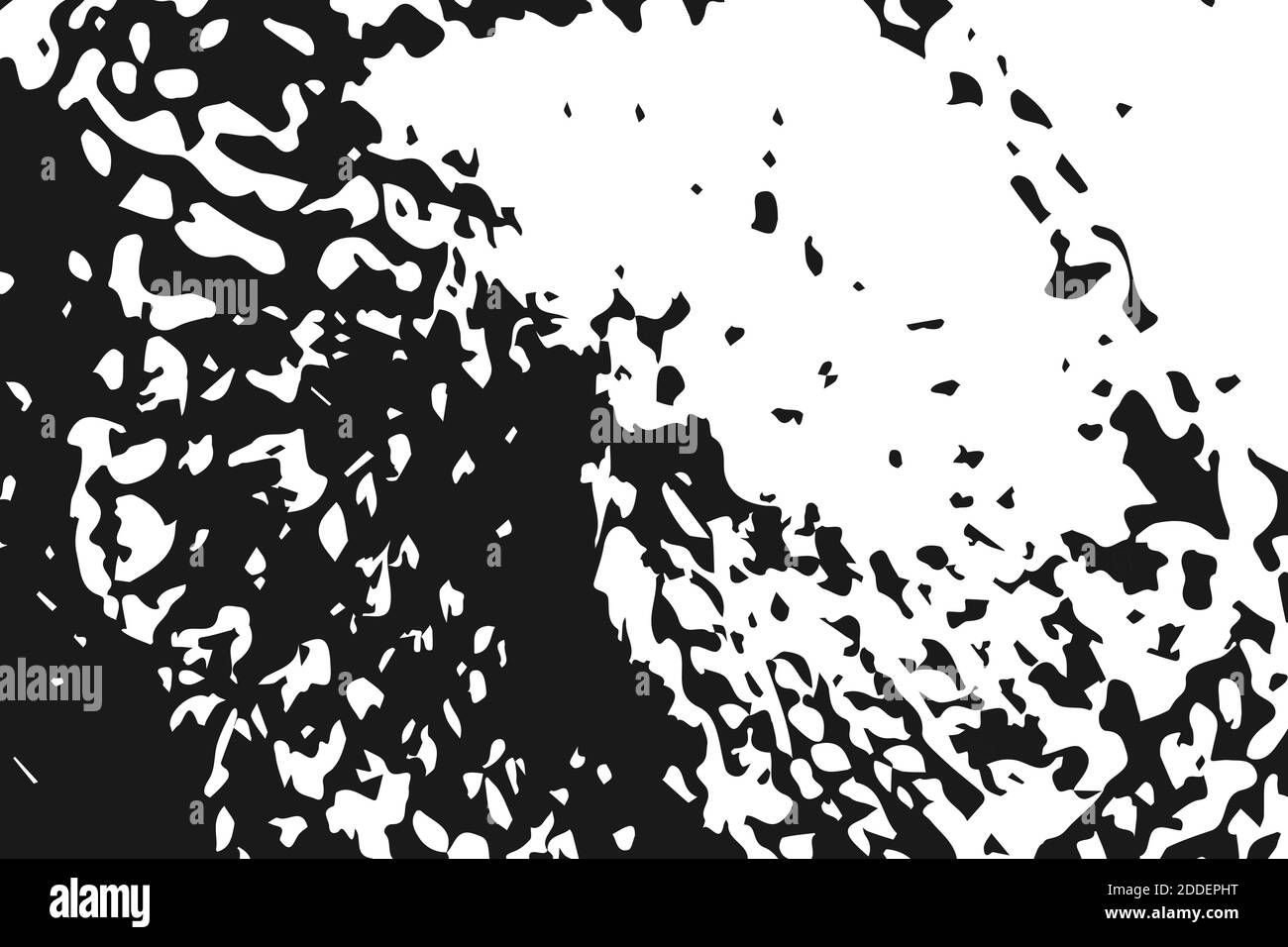 A monochrome abstract image drawn by hand Stock Vector Image & Art - Alamy